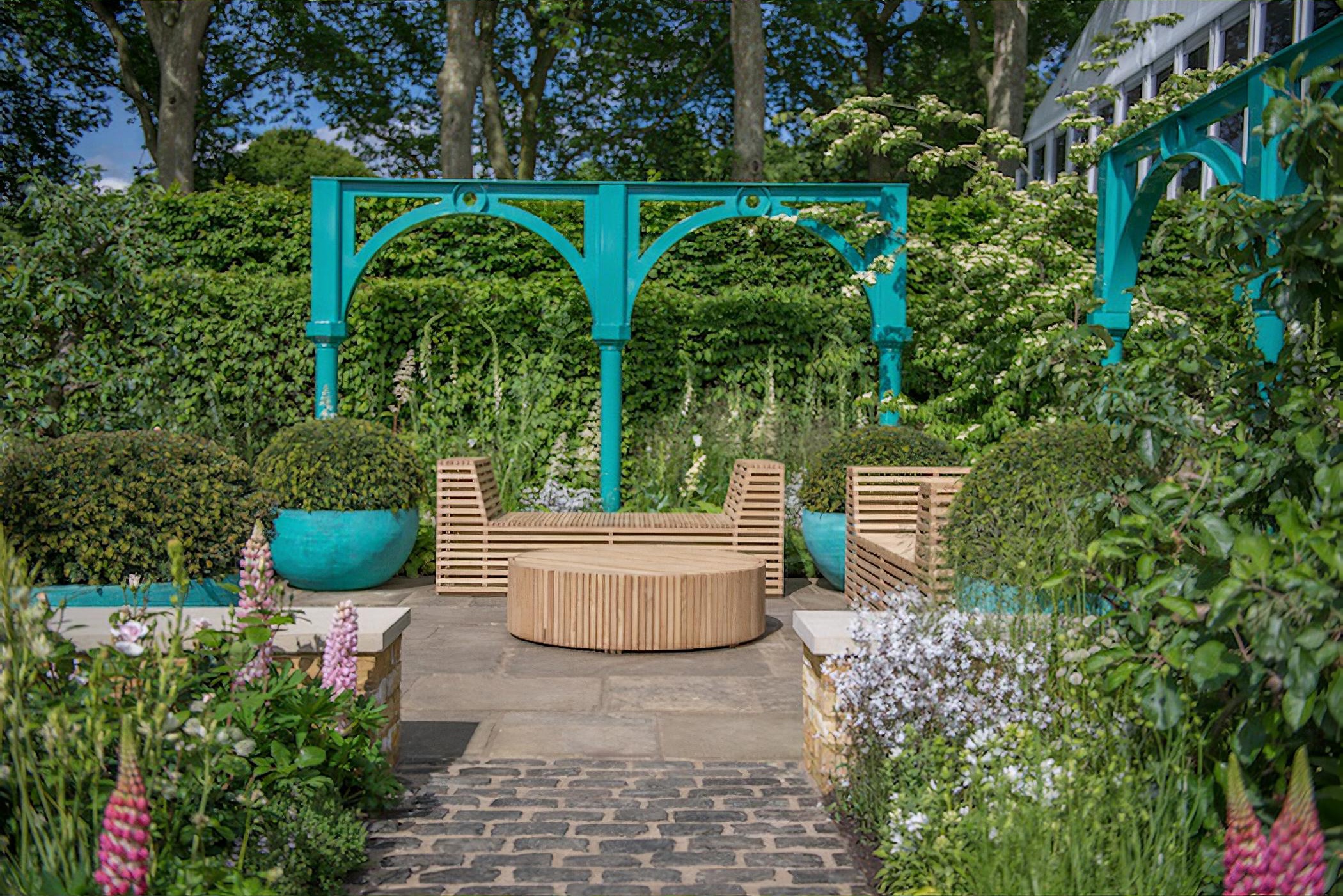 500 years of Covent Garden Designed By garden designer Lee Bestall