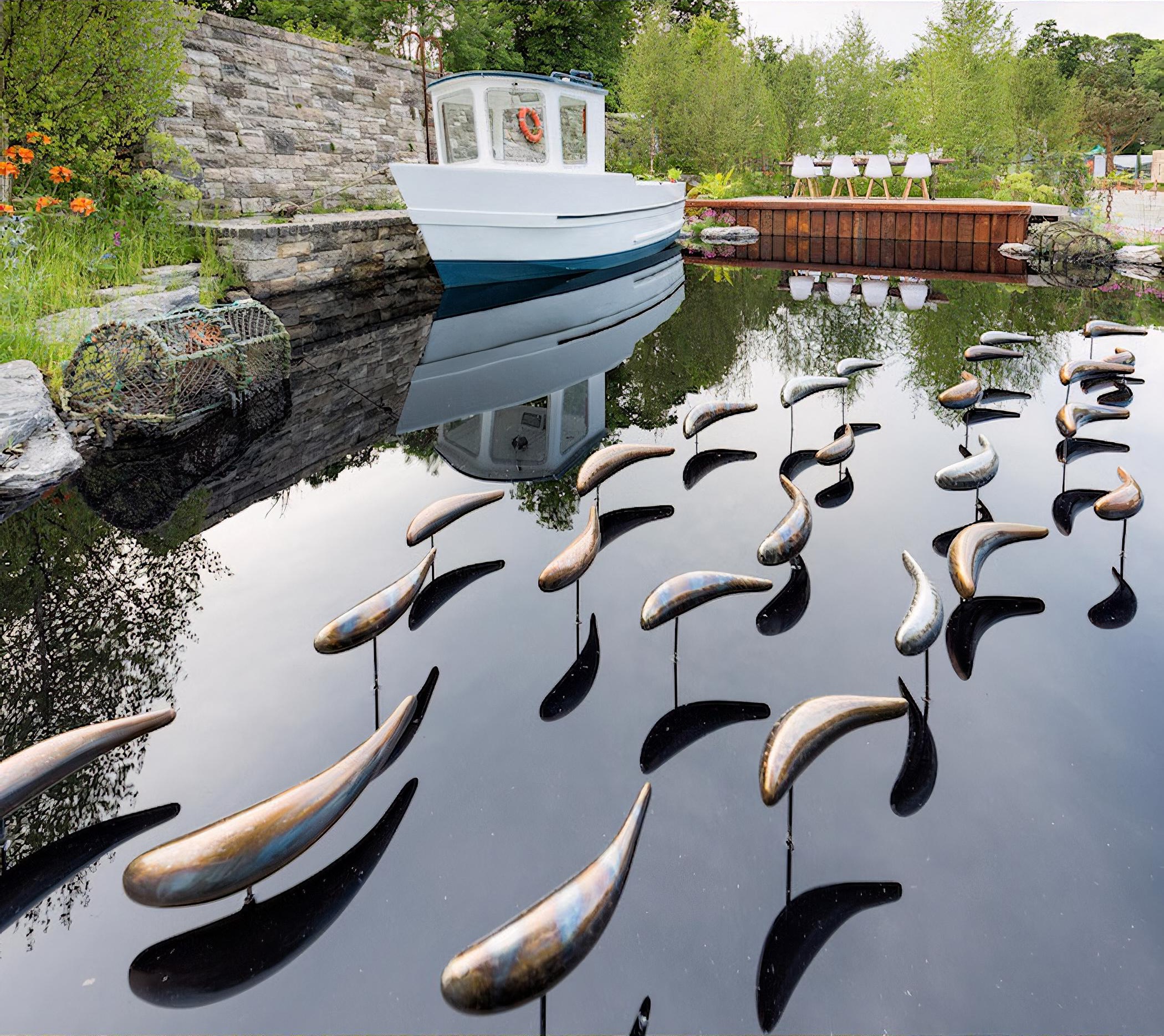 The Sustainable seafood garden by Ireland based garden designer Andrew ...