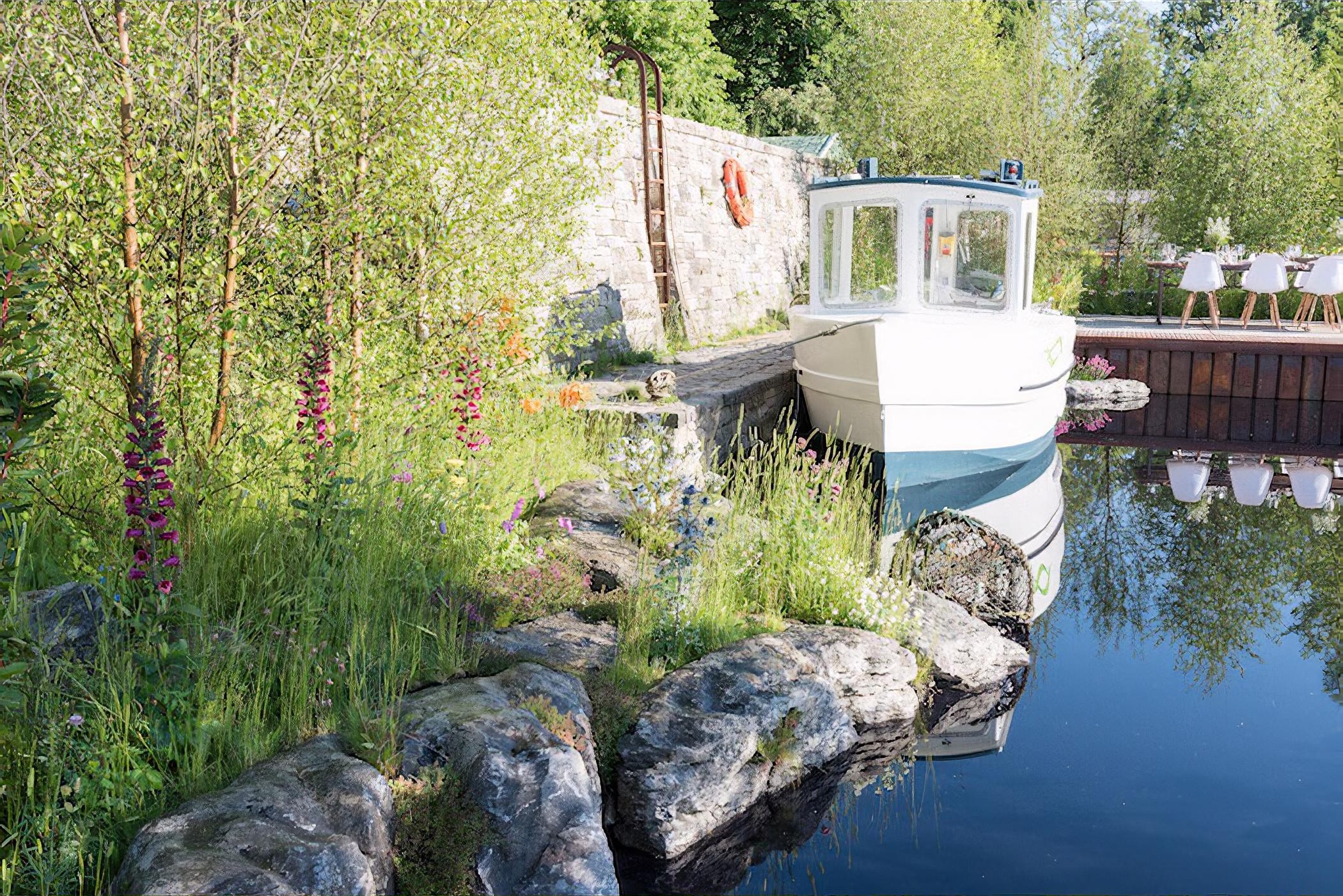 The Sustainable seafood garden by Ireland based garden designer Andrew ...