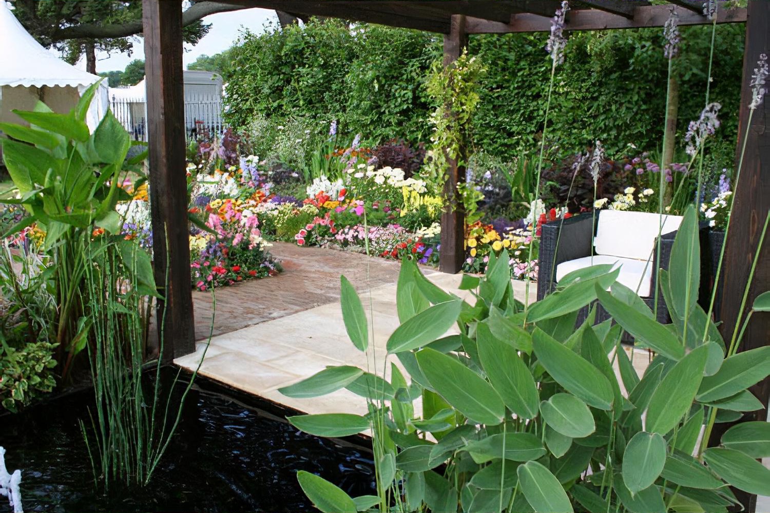 Hampton Court Flower Show 2010 Birchfield Garden