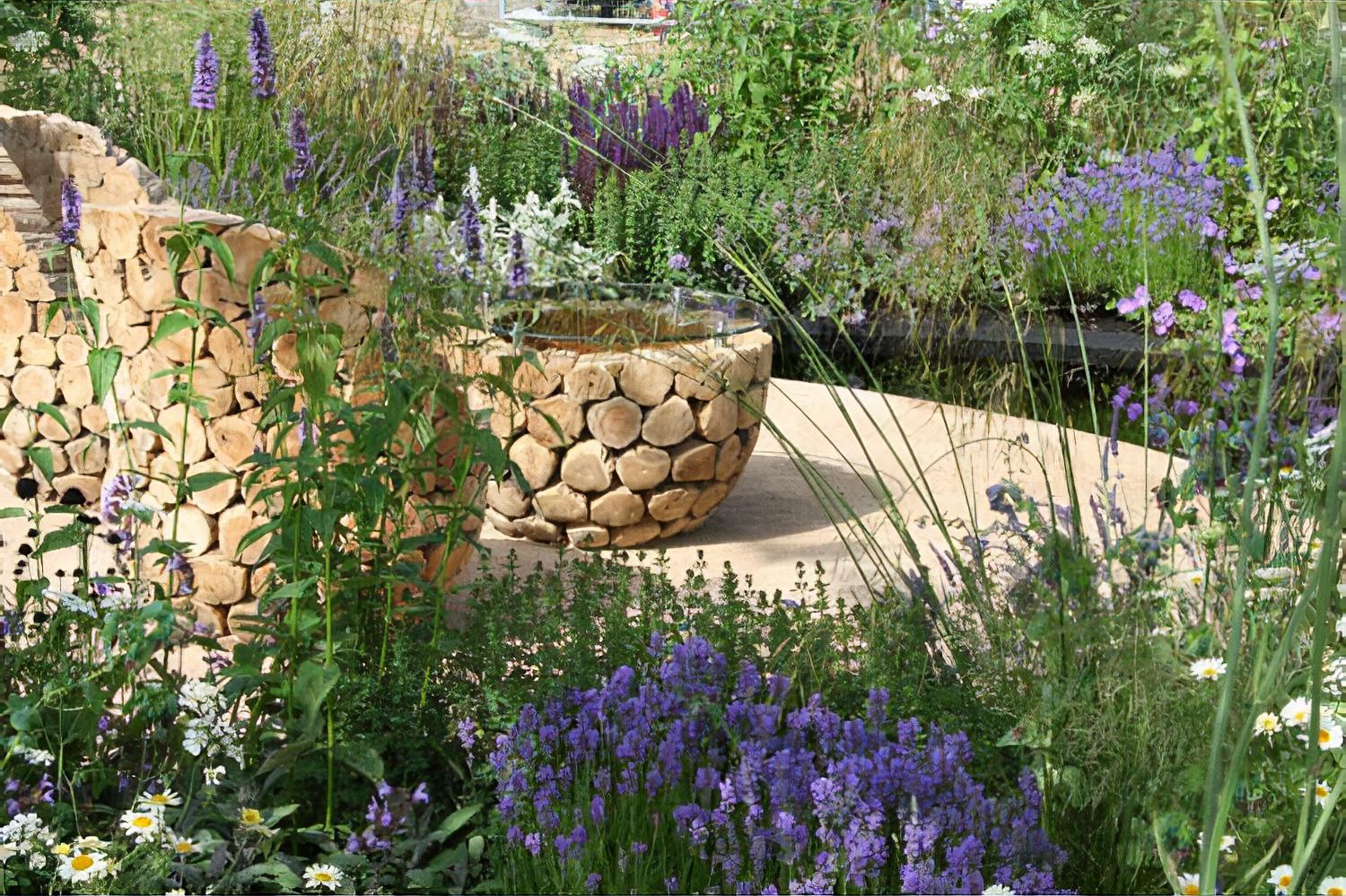 Hampton Court Flower Show 2010 The Copella Bee Garden