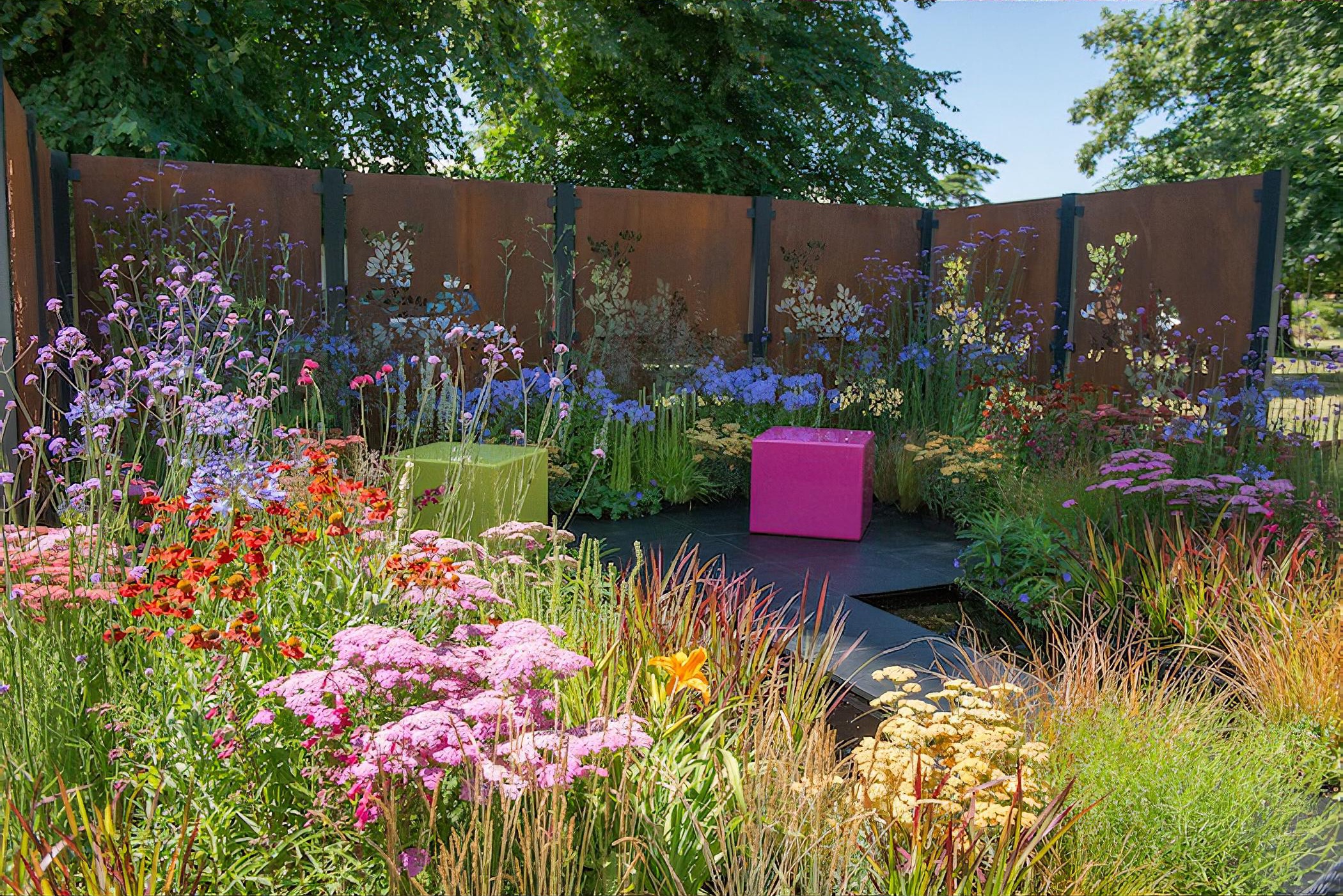 Colour Box Garden By garden designer Charlie Bloom