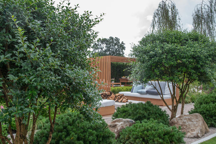 The Viking Friluftsliv Garden by garden designer Will Williams